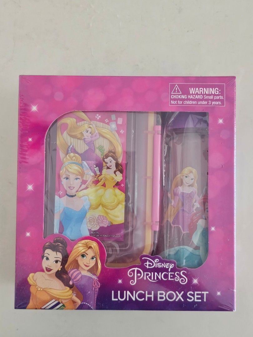 Disney Princess Lunch Box Set, Looking For on Carousell