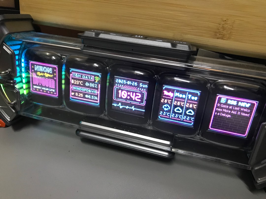 Divoom timesgate, Computers & Tech, Office & Business Technology on ...