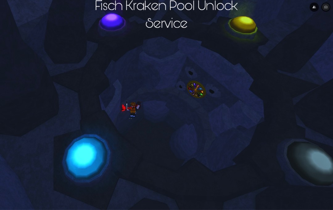 Fisch Kraken Pool Unlock Service!!, Video Gaming, Video Games, Others ...