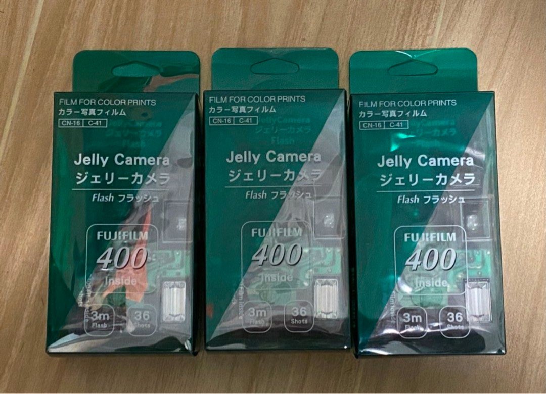 Fujifilm Jelly Camera 透明 可重用 菲林相機 果凍相機, 攝影器材, 相機 - Carousell