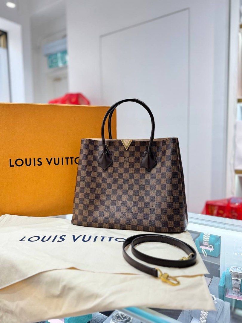 FULL SET LOUIS VUITTON LV Kensington Tote Bag, Luxury, Bags & Wallets ...