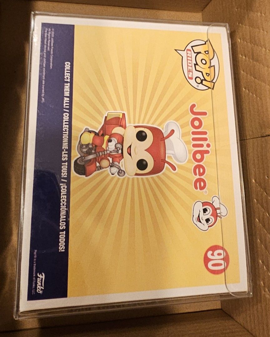 Funko Pop Rides: Ad Icons - Jollibee on Delivery Bike, Hobbies & Toys ...