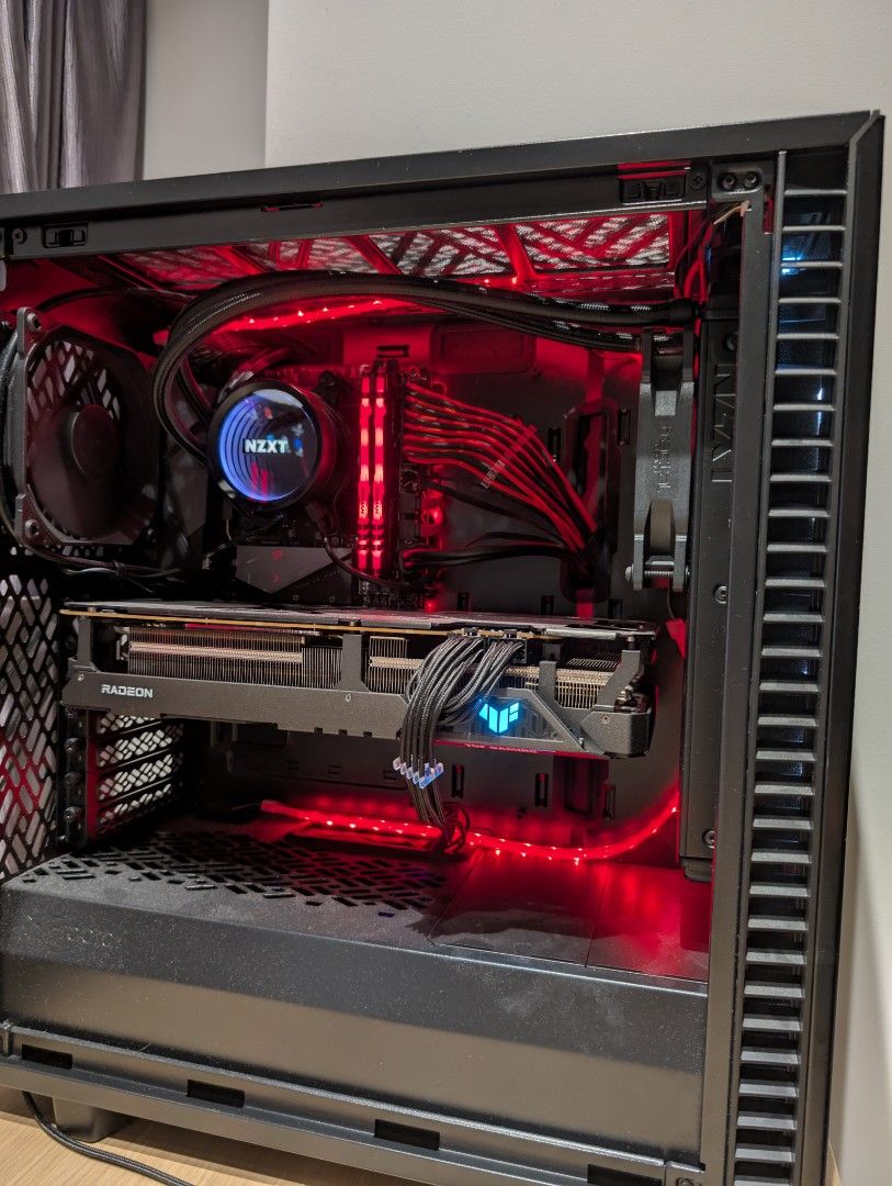 Gaming PC - AMD Ryzen 5600x - Asus Tuf 6900XT - 32 GB Ram - 1.6 TB SSD ...