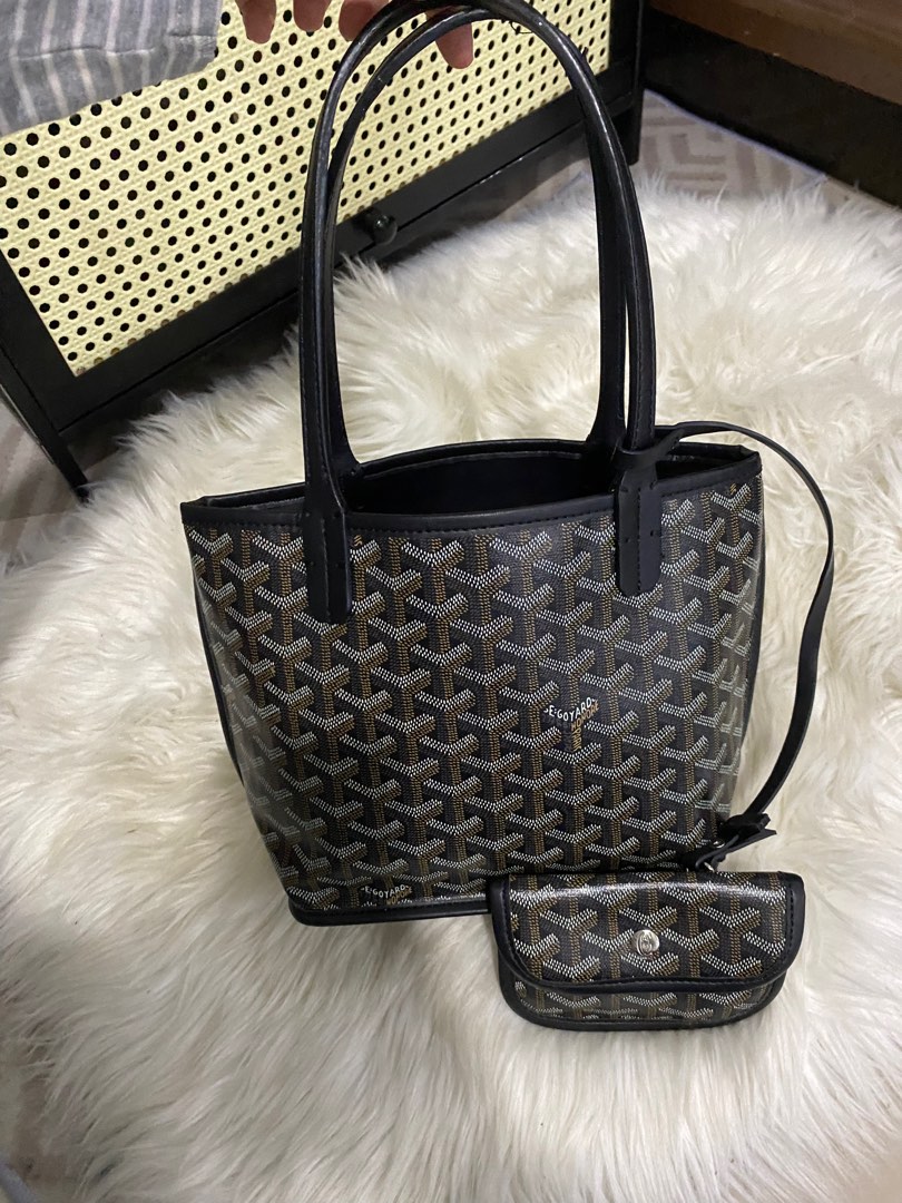 GOYARD SMALL IN BLACK, Women's Fashion, Bags & Wallets, Tote Bags on ...
