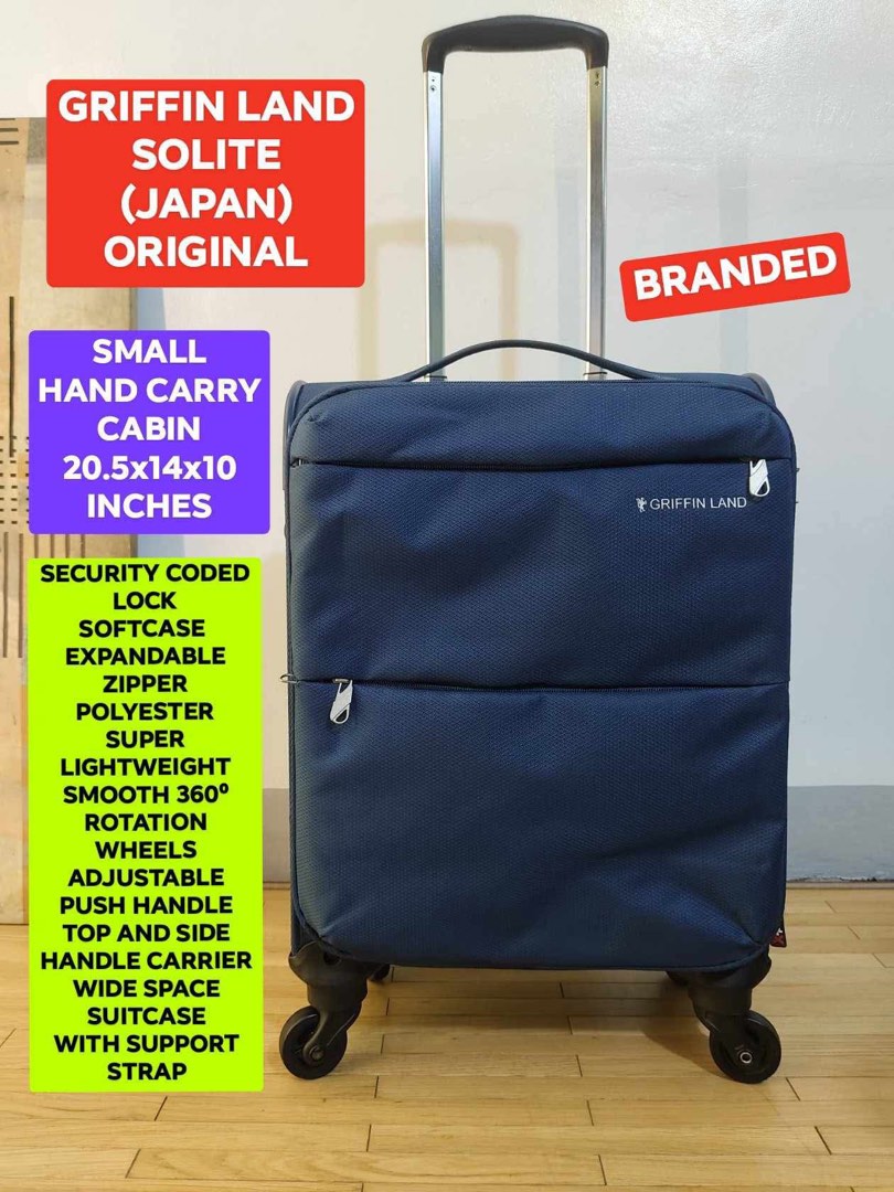 GRIFFIN LAND BRAND IMPORTED FROM JAPAN SMALL,HAND CARRY CABIN SIZE ...