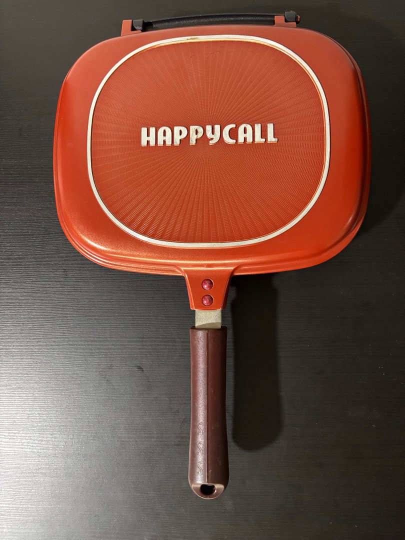 Happycall Multi Purpose Non-Stick Double Pan with Side Grill, Furniture & Home Living ...