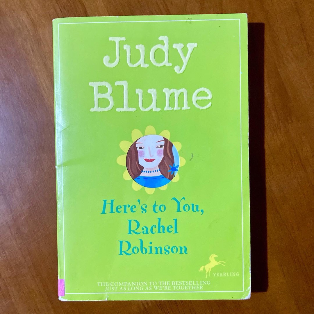 Here’s To You Rachel Robinson by Judy Blume (Middle Grade / Yearling ...