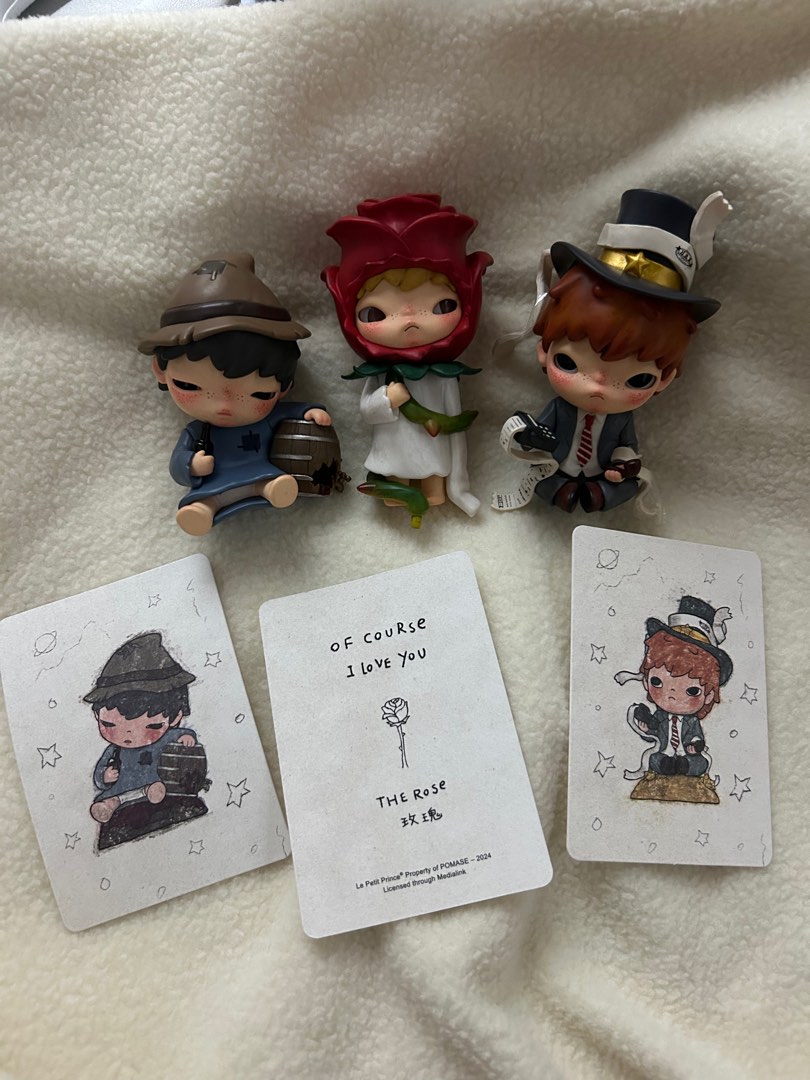 HIRONO Rose, The Tippler, The Businessman SET, Hobbies & Toys, Toys ...