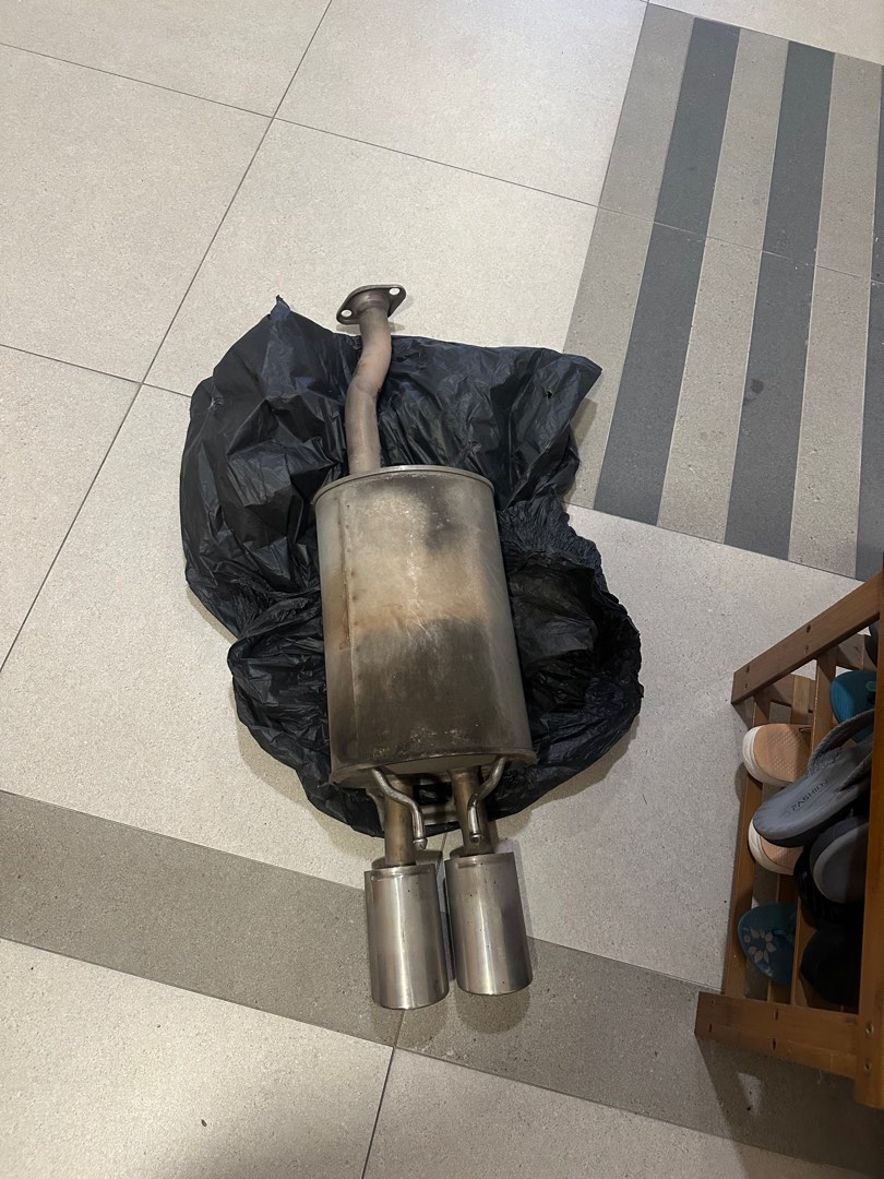 Honda civic FD1 stock exhaust, Car Accessories, Accessories on Carousell