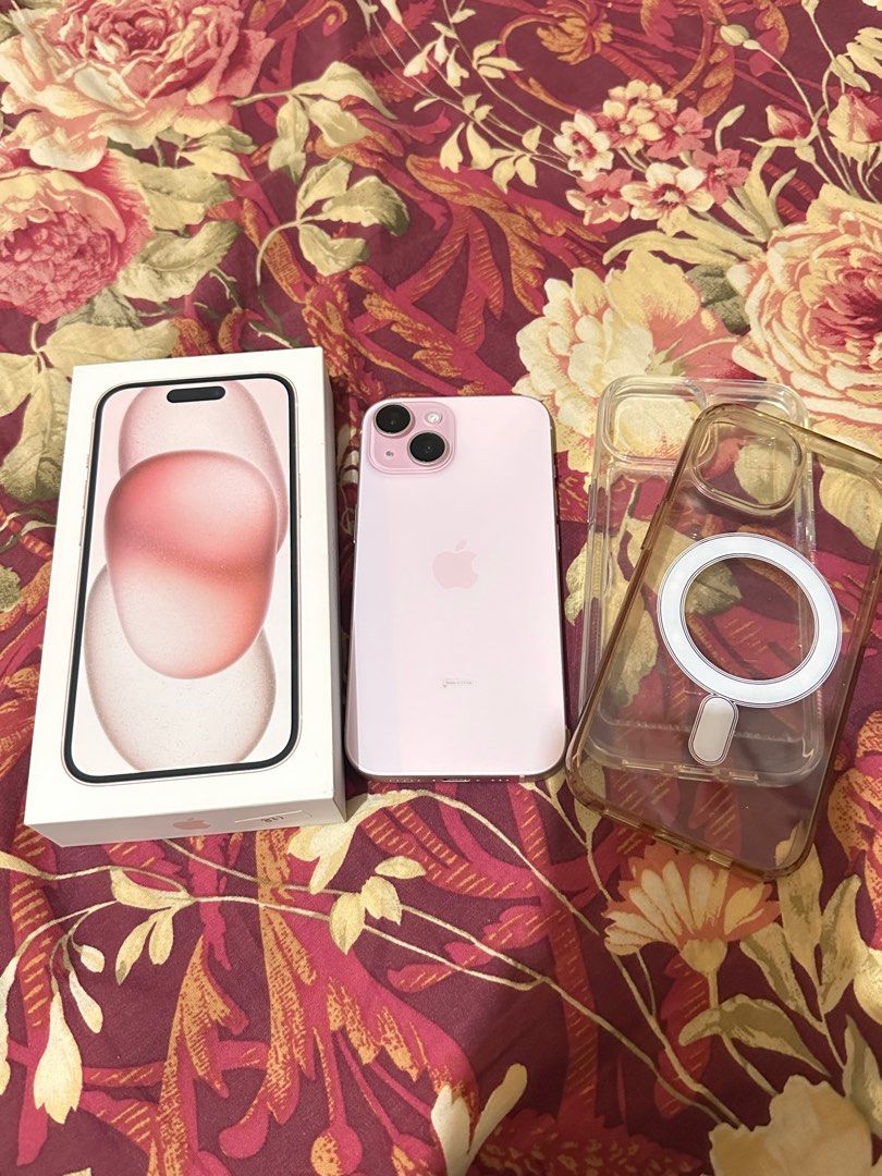 iPhone 15 128GB Pink Resmi Digimap iBox, Telepon Seluler & Tablet ...
