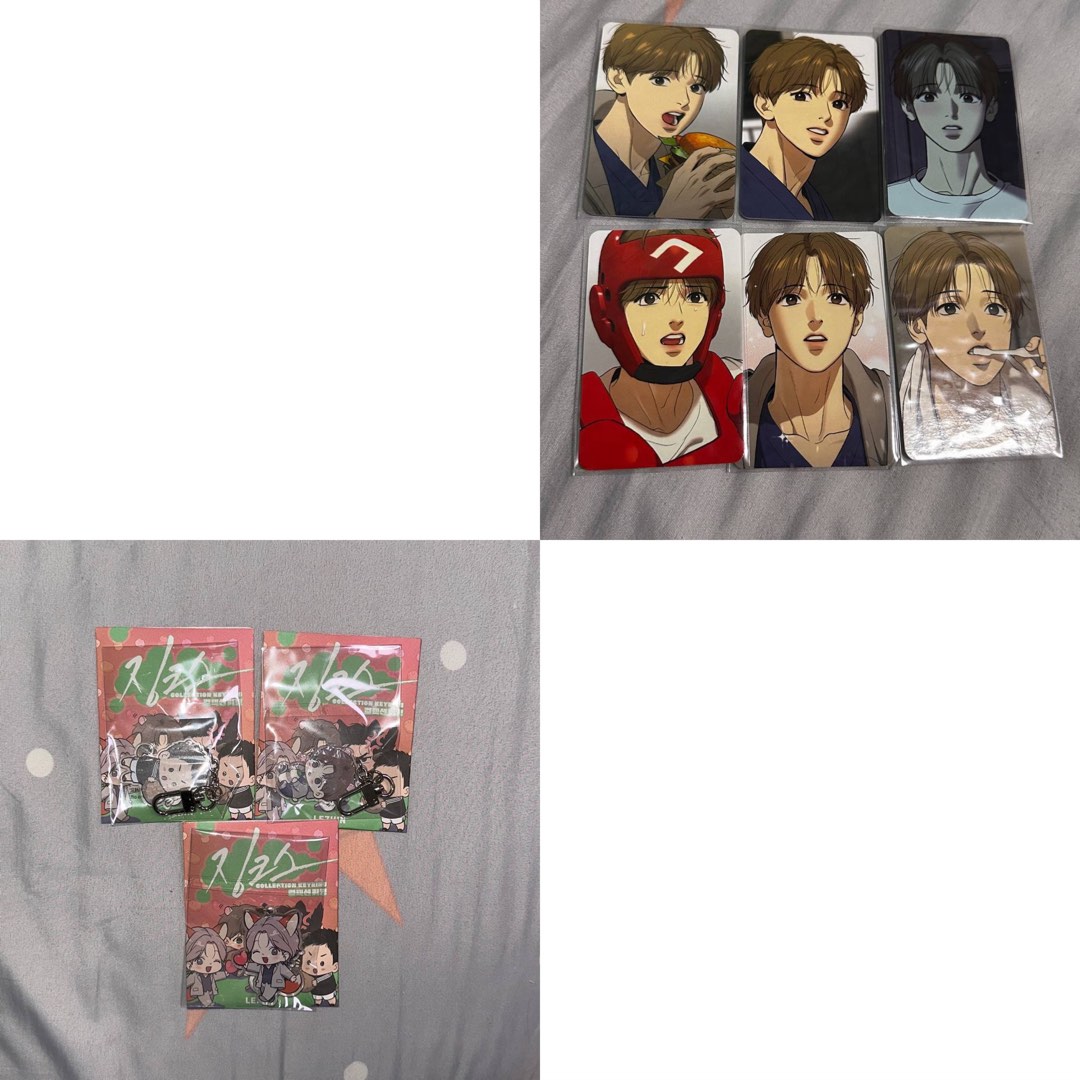 lezhin bl jinx mingwa popup merchandise dan pc set acrylic keyrings ...