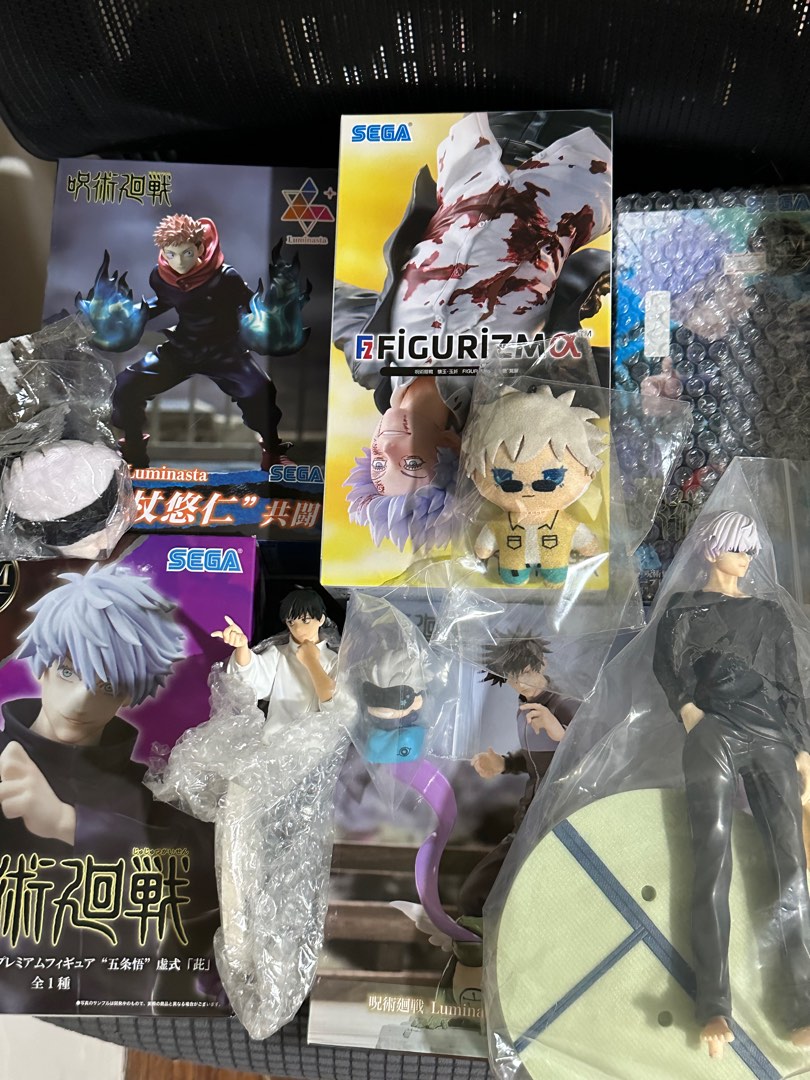 JJK Jujutsu Kaisen figures - Gojo Yuuji Megumi Yuuta - Luminasta ...