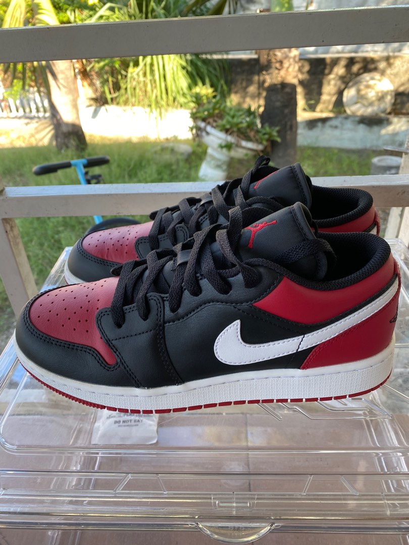 Jordan 1 Low Alternate Bred Toe, Men's Fashion, Footwear, Sneakers on ...