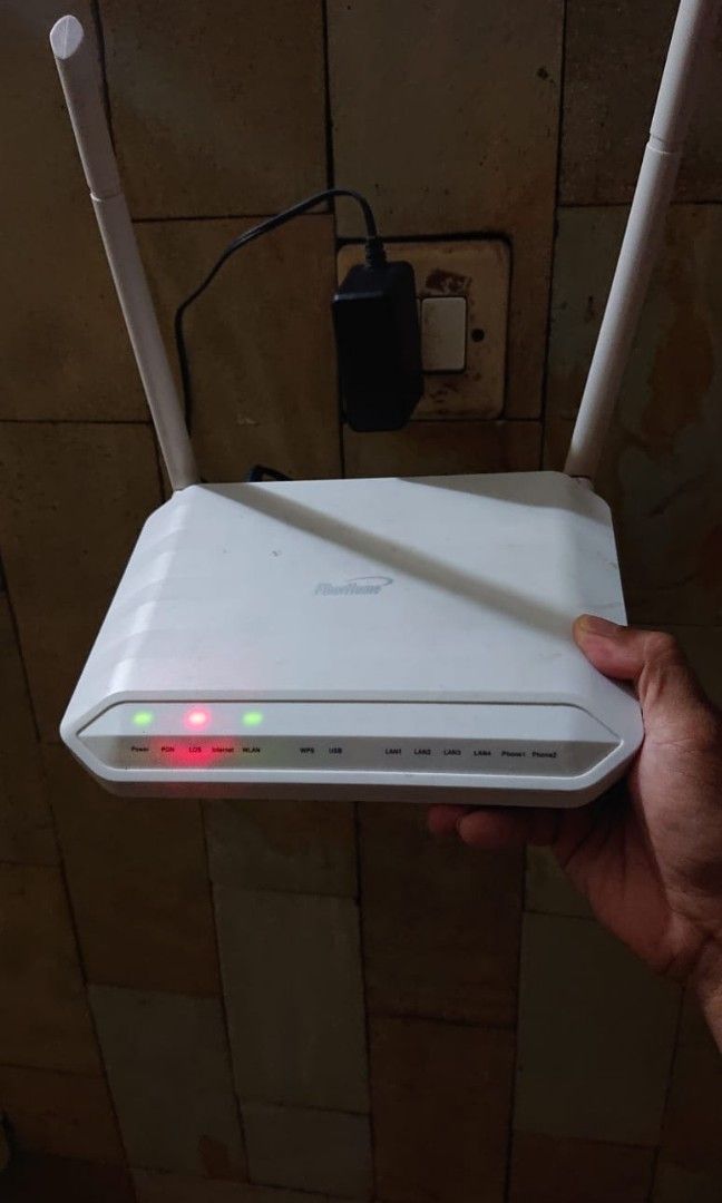 Jual Router FIBERHOME Modem ONT GPON HG6243C Pon Biru (Test Nyala ...