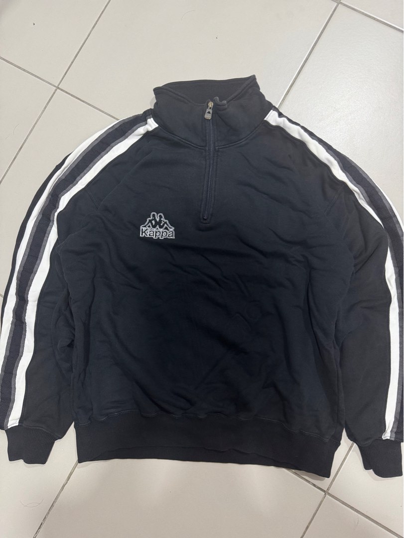 Kappa Half Zipper, Men's Fashion, Activewear on Carousell
