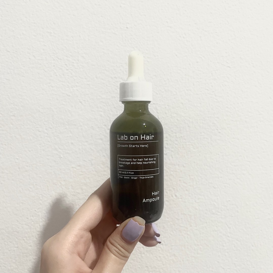 lab on hair anti hair fall ampoule serum, Kesehatan & Kecantikan ...