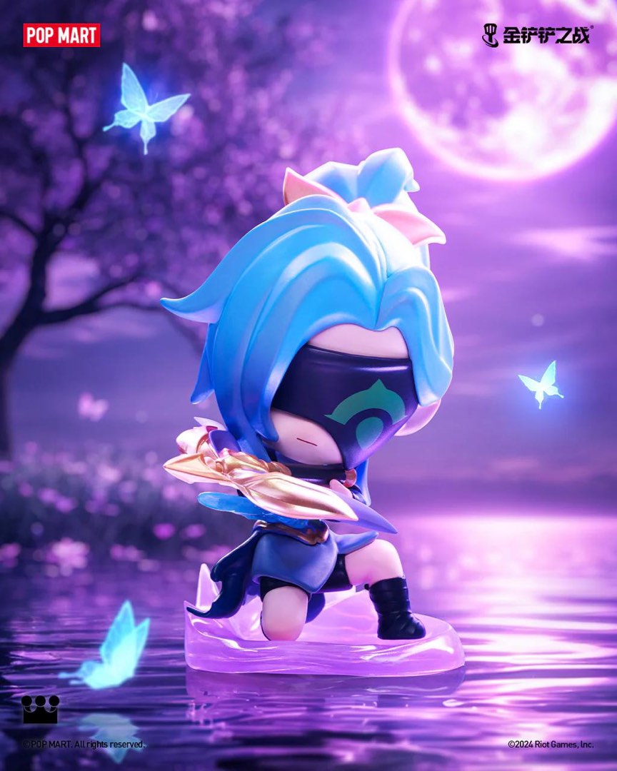 League of Legends Popmart x Fight For The Golden Spatula Chibi Vayne ...