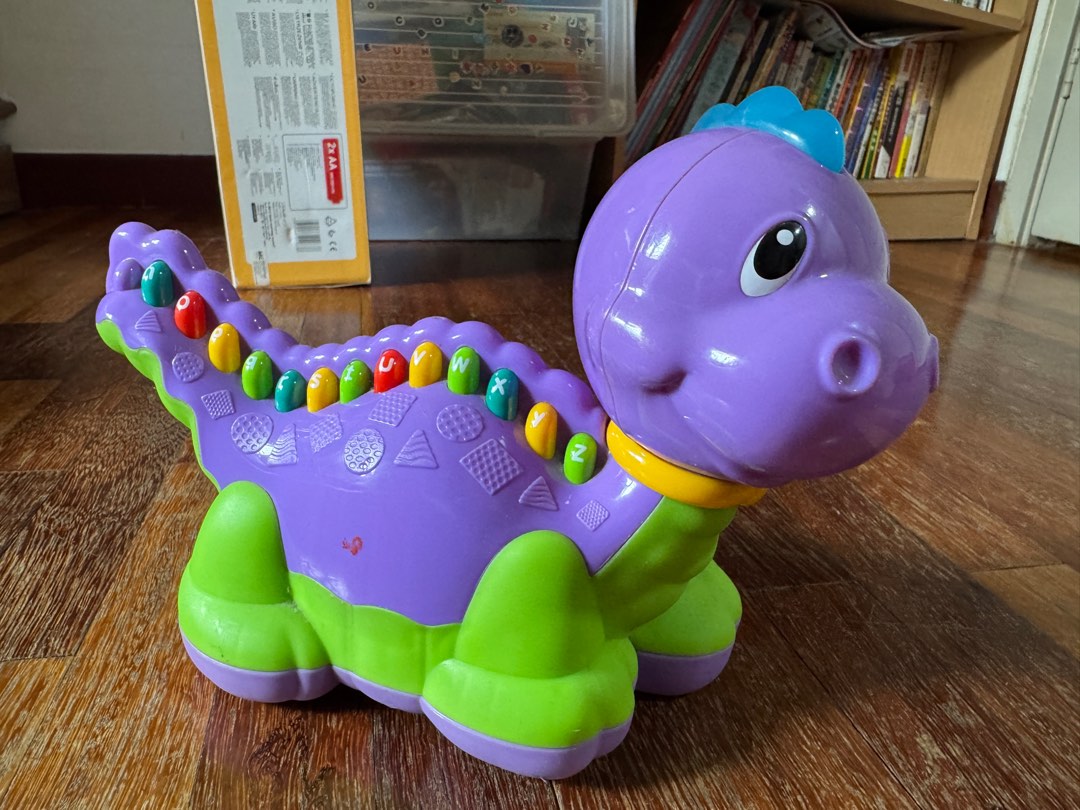 Leap frog dinasour alphabet learning toy, Hobbies & Toys, Toys & Games ...