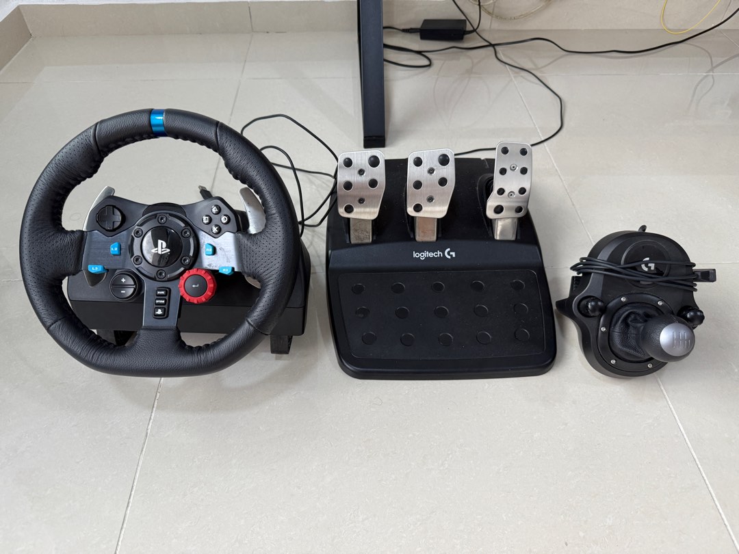 LOGITECH G29 + SHIFTER, Video Gaming, Gaming Accessories, Controllers ...