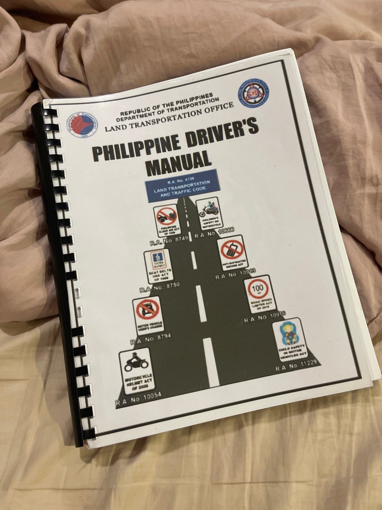 LTO TDC/ Philippine Driver’s Manual Book. For only 450 pesos!, Hobbies ...