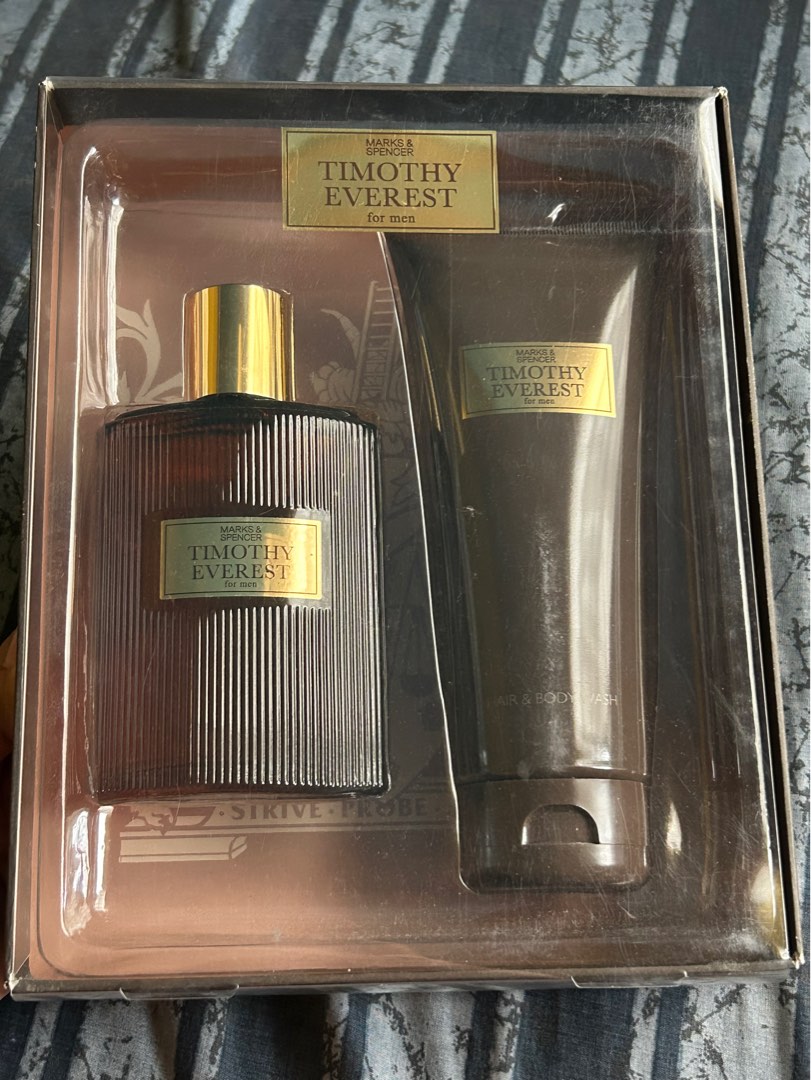 Mark and Spencer Timothy Everest perfume 100ML and Hair and Body Wash ...