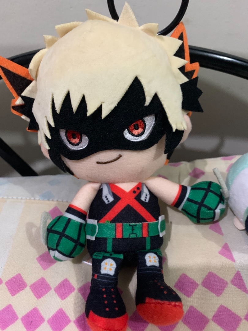 MHA BNHA Bakugo Katsuki Plush, Hobbies & Toys, Memorabilia ...