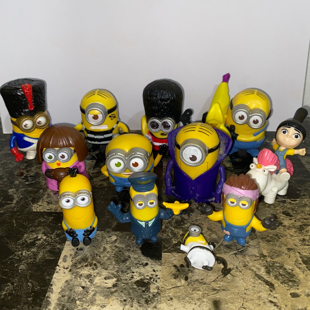 Minions hard toys bundle, Hobbies & Toys, Toys & Games on Carousell