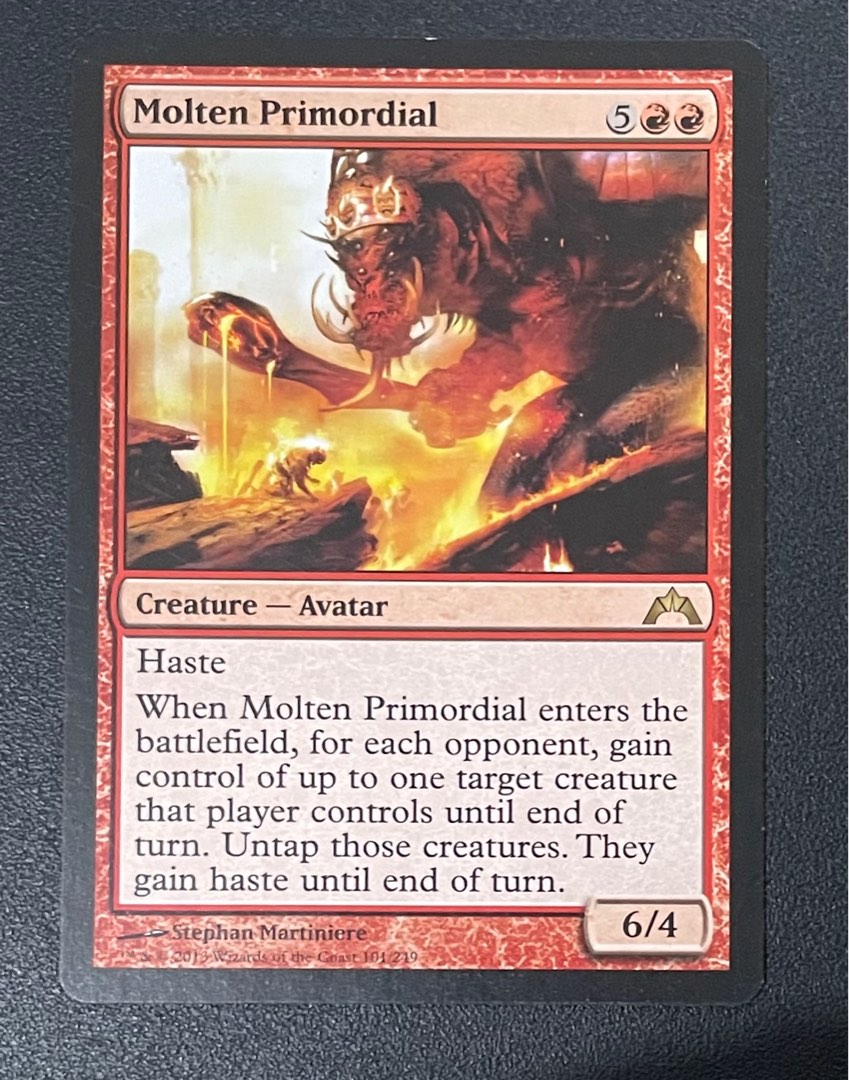Molten Primordial - Magic: The Gathering (MTG) Gatecrash Card, Hobbies ...