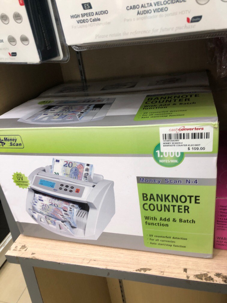 Money Scan N-4 Banknote Counter, Computers & Tech, Printers, Scanners ...