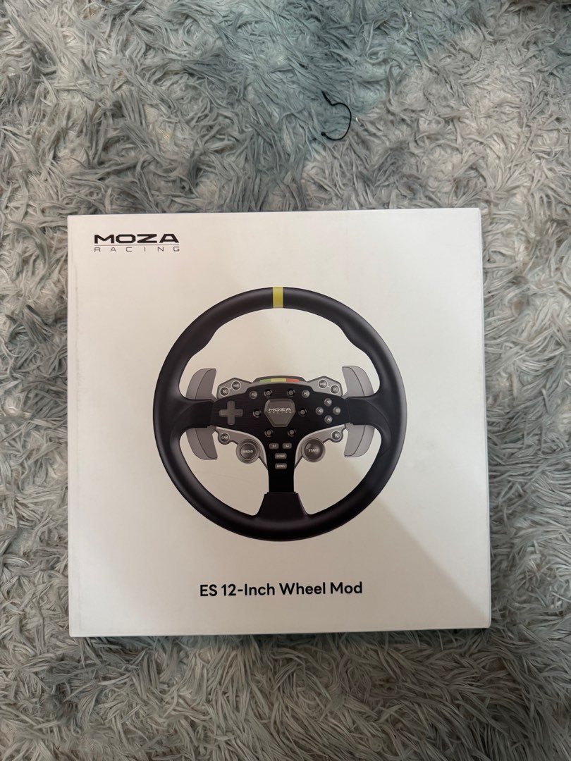 Moza ES 12-Inch Wheel Mod, Video Gaming, Gaming Accessories ...