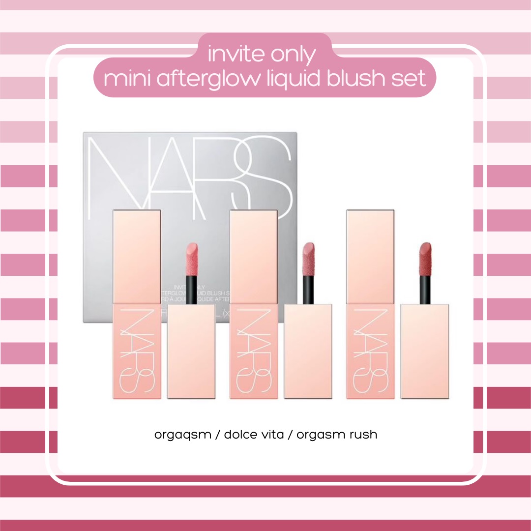 Nars Liquid Blush Set, Beauty & Personal Care, Face, Makeup on Carousell