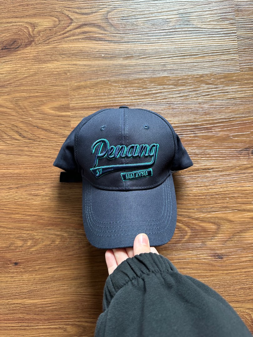 Navy Blue Penang Island Cap, Men's Fashion, Watches & Accessories, Cap ...