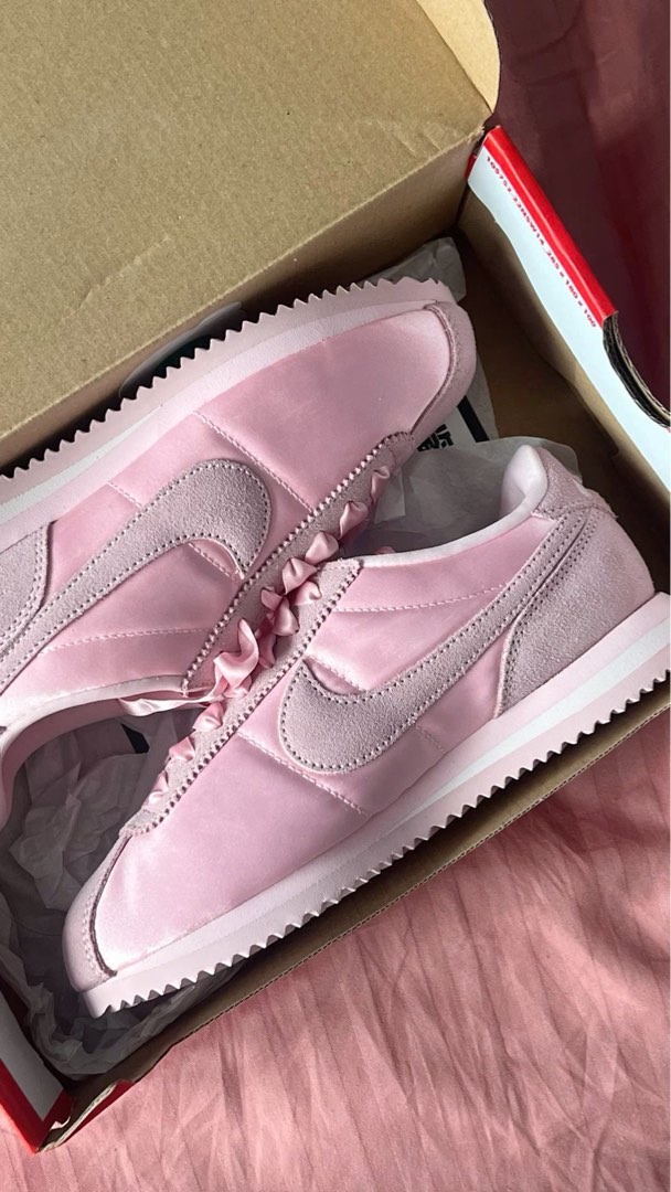 Nike Pink Cortez, Women's Fashion, Footwear, Sneakers on Carousell