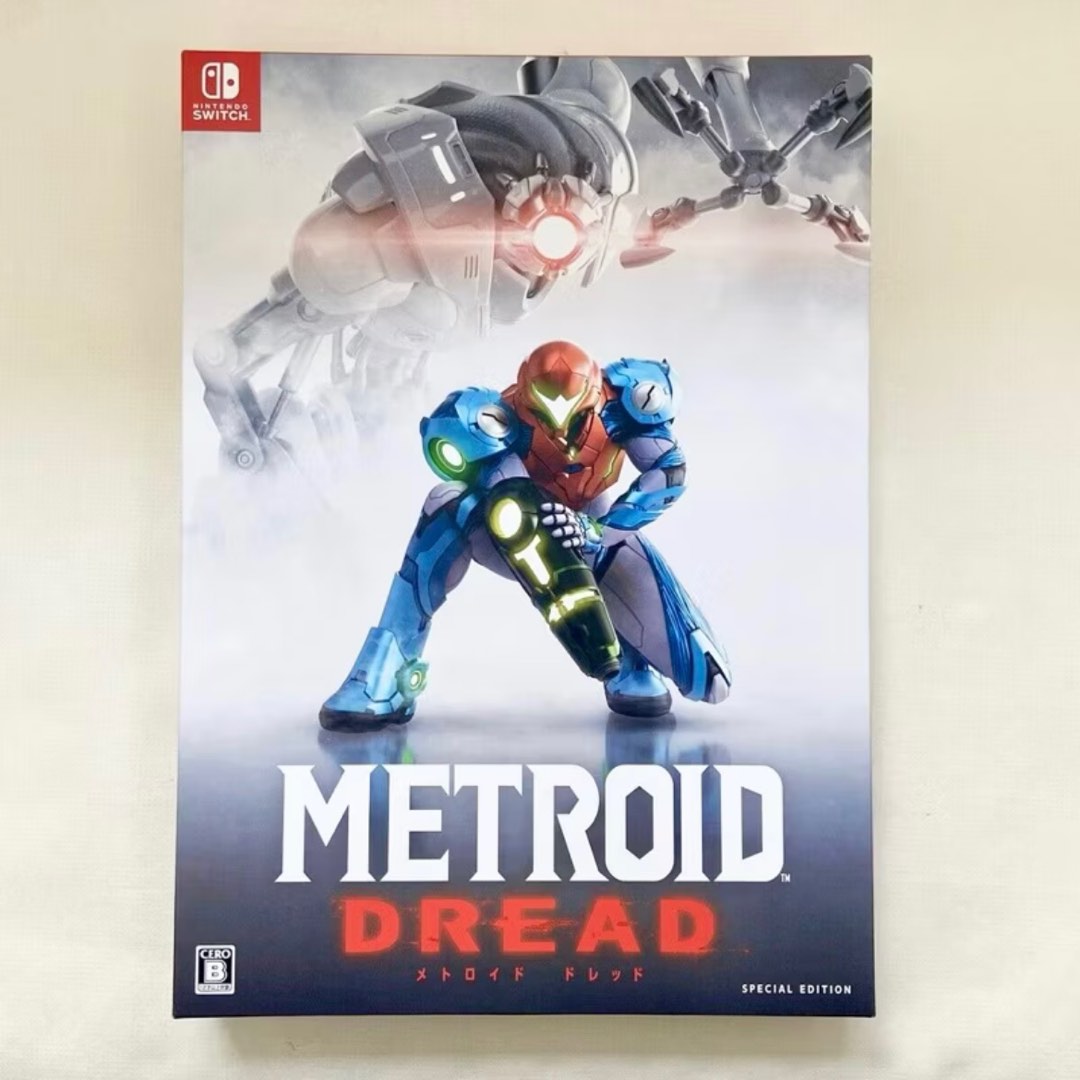 Nintendo Switch Metroid Dread Special Edition (Japanese with English ...