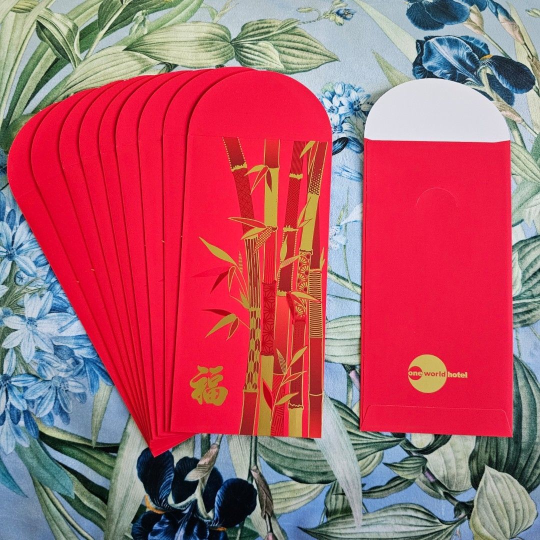 ONE WORLD HOTEL Hong Bao Ang Pau Red Packet 2025, Hobbies & Toys ...