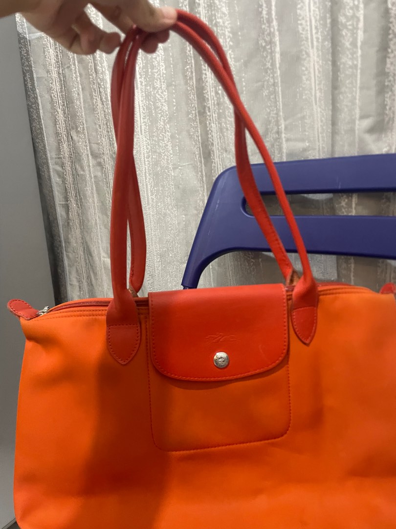 Original Longchamp Le Pliage ukuran M, Fesyen Wanita, Tas & Dompet di ...