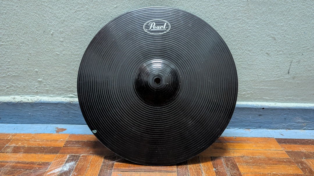 Pearl Practice Kit Silent 13" Crash Drum Cymbal, Hobbies & Toys, Music ...