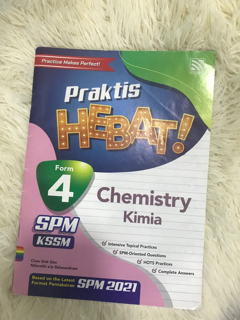 Pelangi- praktis hebat SPM KSSM (chemistry&addmath), Hobbies & Toys ...