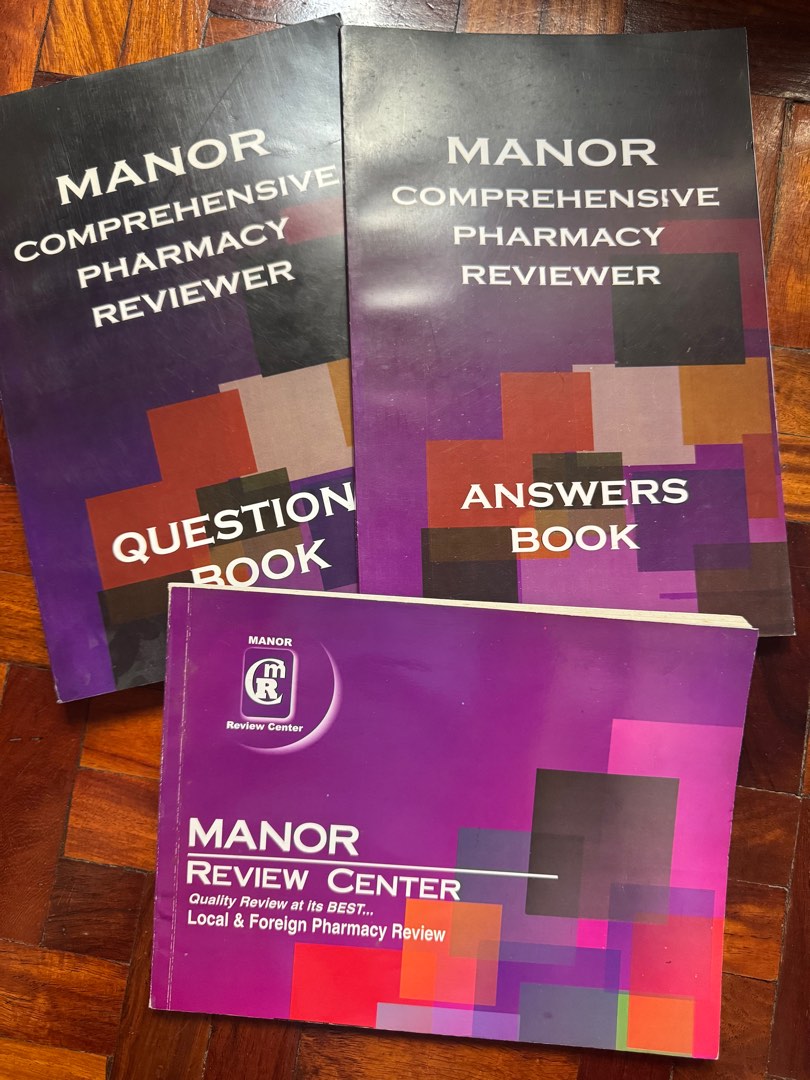 PHLE Reviewer Manor Comprehensive Pharmacy Reviewer, Hobbies & Toys ...