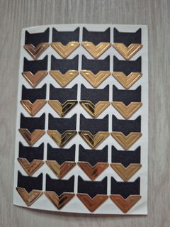 Gold photo corner stickers For Sale | Stationery & Craft | Carousell ...