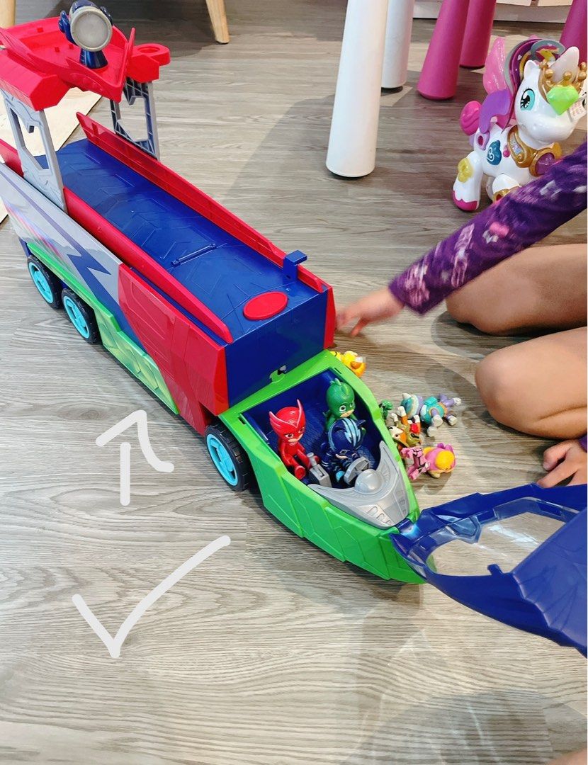 Pj masks vehicle playset lights and sounds boy car educational unisex ...