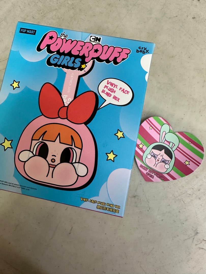 Popmart crybaby x ppg - confirmed box, Hobbies & Toys, Toys & Games on ...