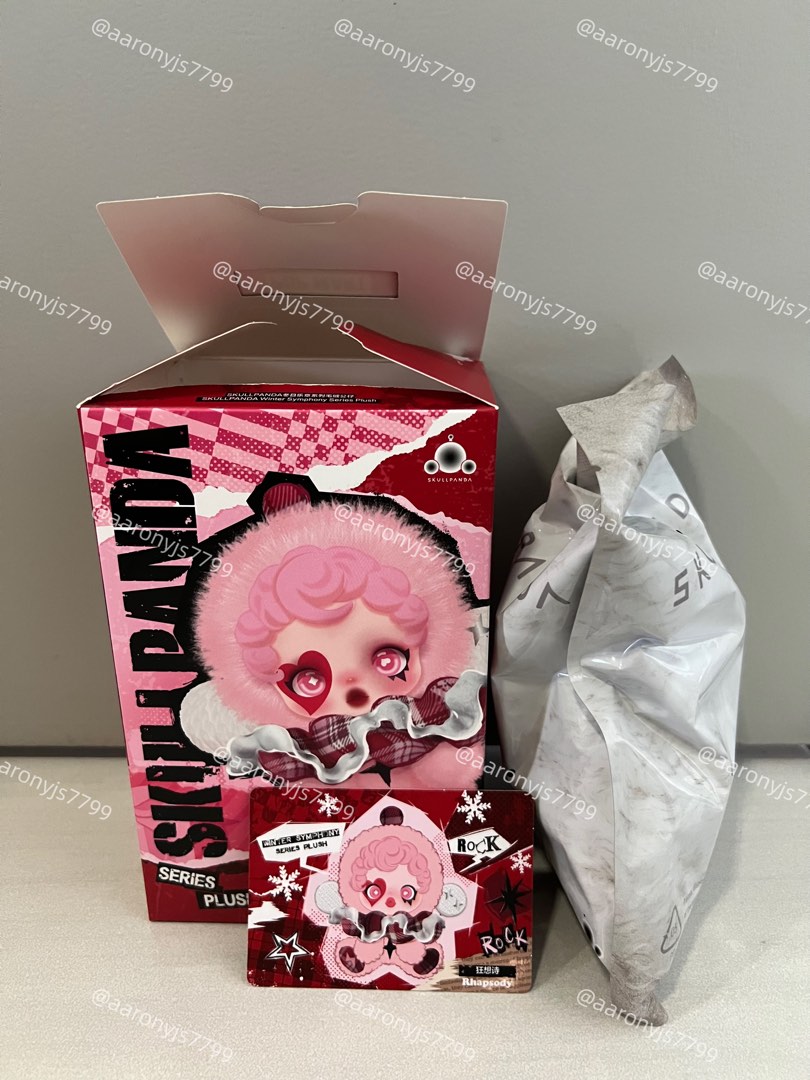 Popmart Skullpanda Winter Symphony Series - Rhapsody, Hobbies & Toys ...
