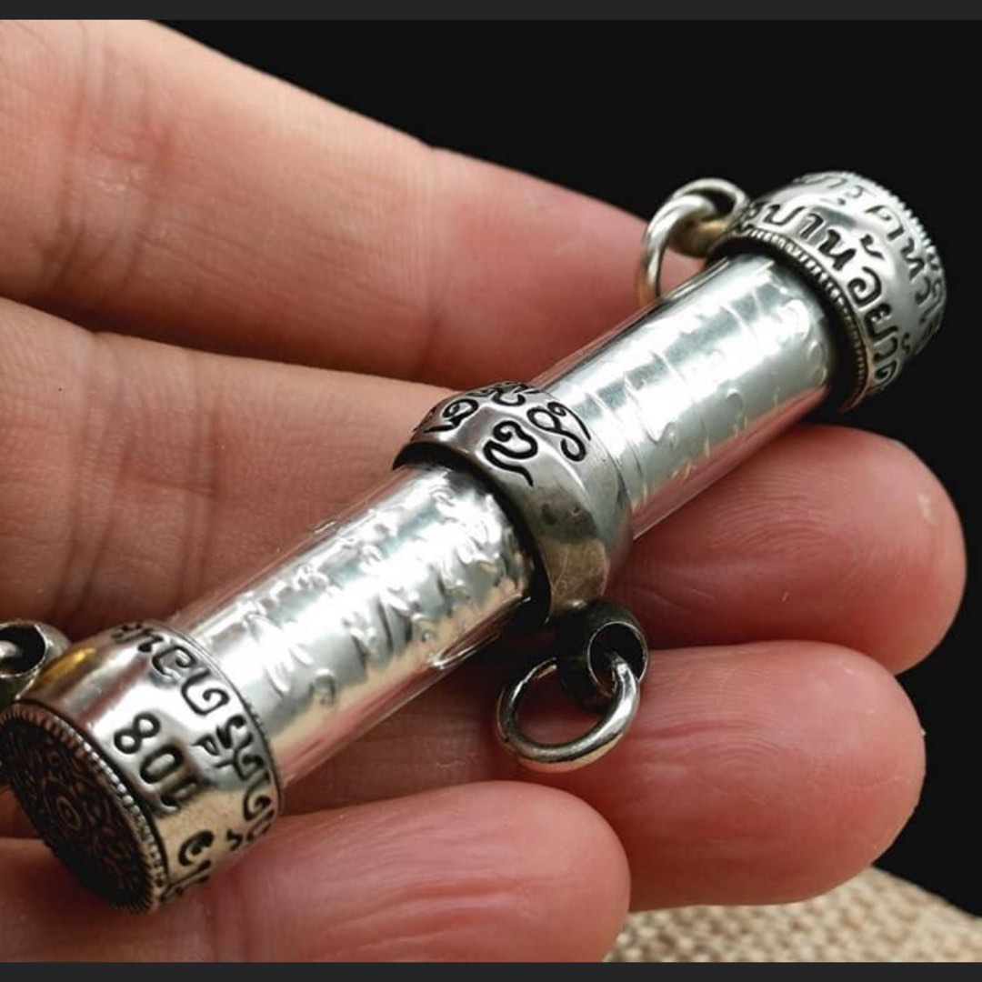 ‼️Powerful 108 Wealth Blessing Amulet - Takrut 108 Chaoroen Sarp (Real ...