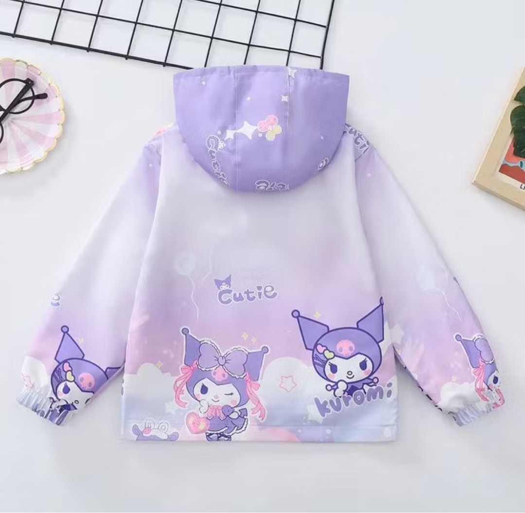{PREORDER} children girl kuromi jacket, Babies & Kids, Babies & Kids ...