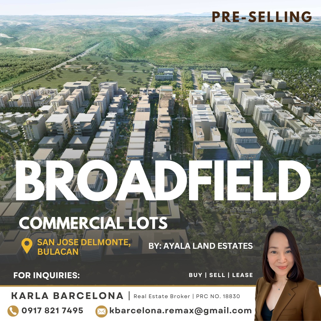 Premium Commercial Lots for Sale at Broadfield Binan Laguna by Ayala ...