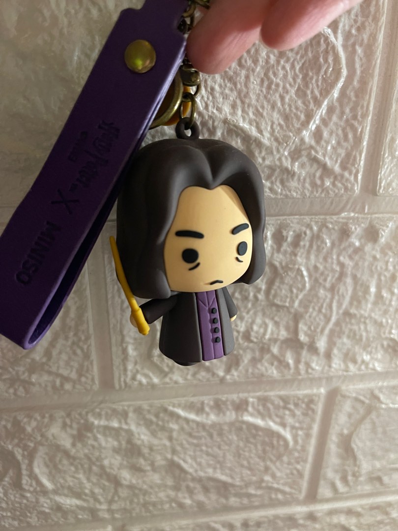 Prof snape Harry potter keychain miniso, Hobbies & Toys, Toys & Games ...