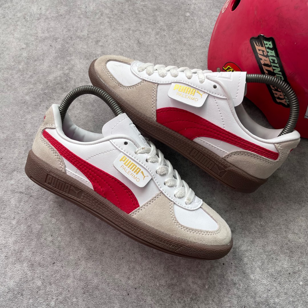 Puma PALERMO, Fesyen Pria, Sepatu , Sneakers di Carousell