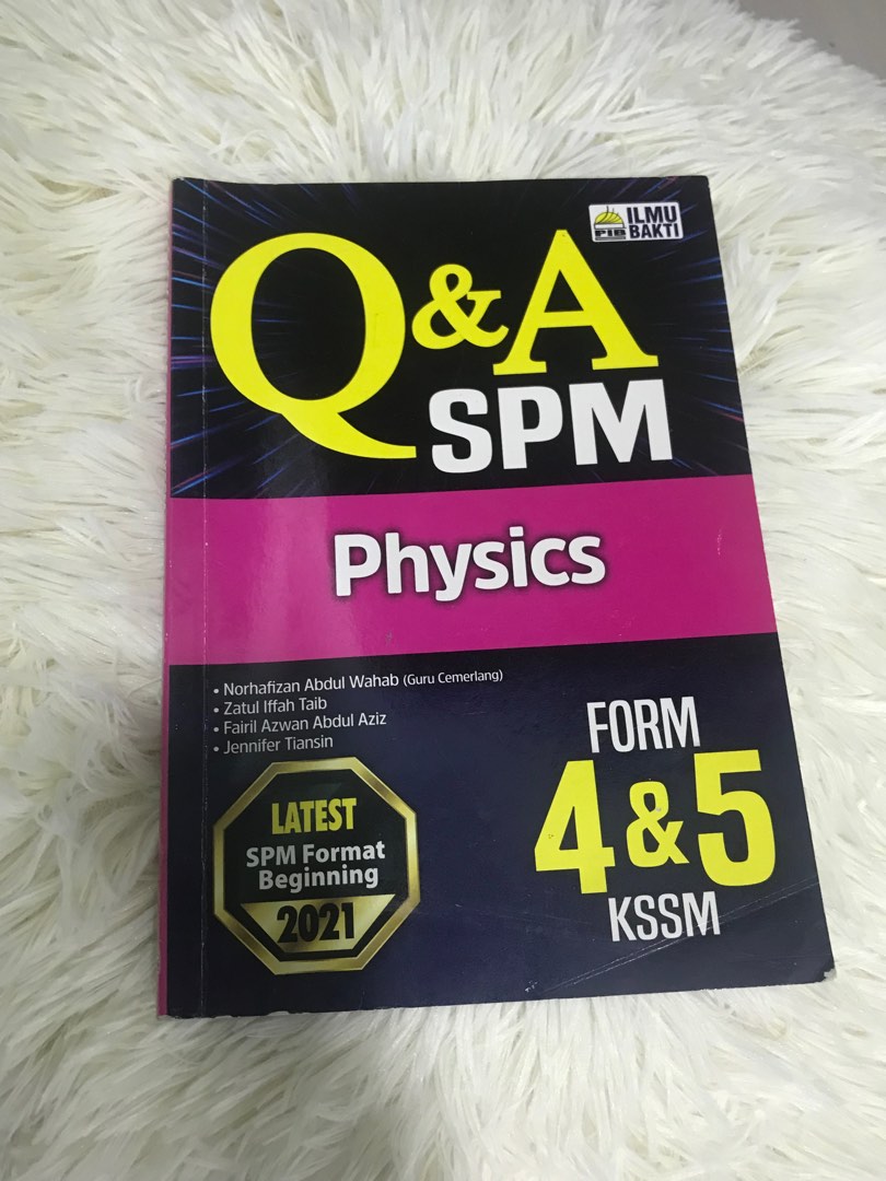 Q&A SPM KSSM Physics Form 4 and 5, Hobbies & Toys, Books & Magazines ...