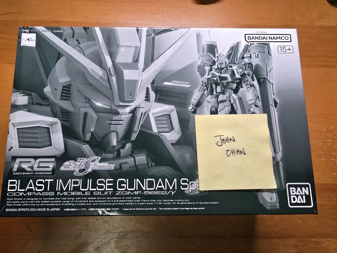 RG Blast Impulse Gundam Spec 2, Hobbies & Toys, Toys & Games on Carousell